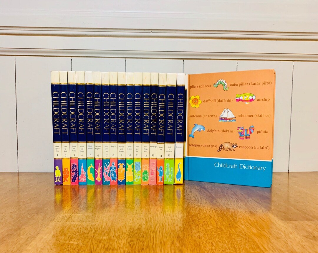 1994 CHILDCRAFT How and Why Encyclopedia/reference Book Set, 17 Volumes ...