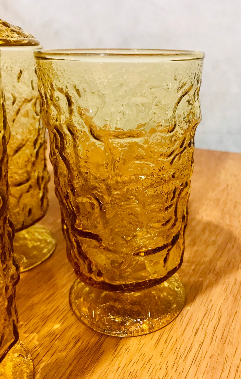 Milano Honey Gold By Anchor Hocking Vintage Etsy