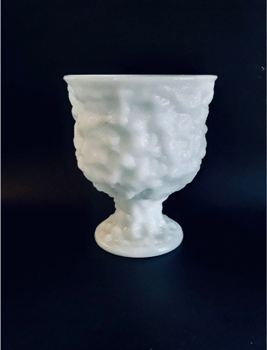E.O. Brody Cleveland Ohio - Crinkle Milk Glass, 1960’s - Etsy