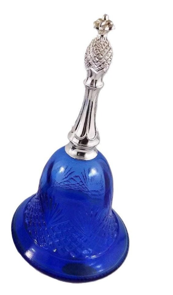 Avon Moonwind Perfume Cologne Cobalt Blue Bottle, 1976 - Gem