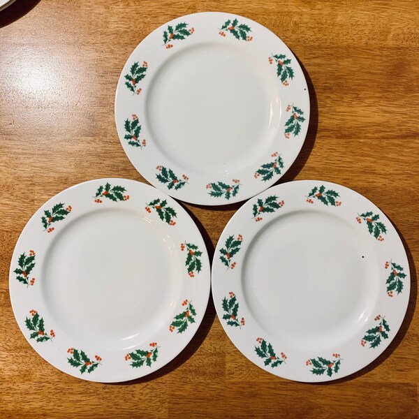 Holly Berry China - Etsy