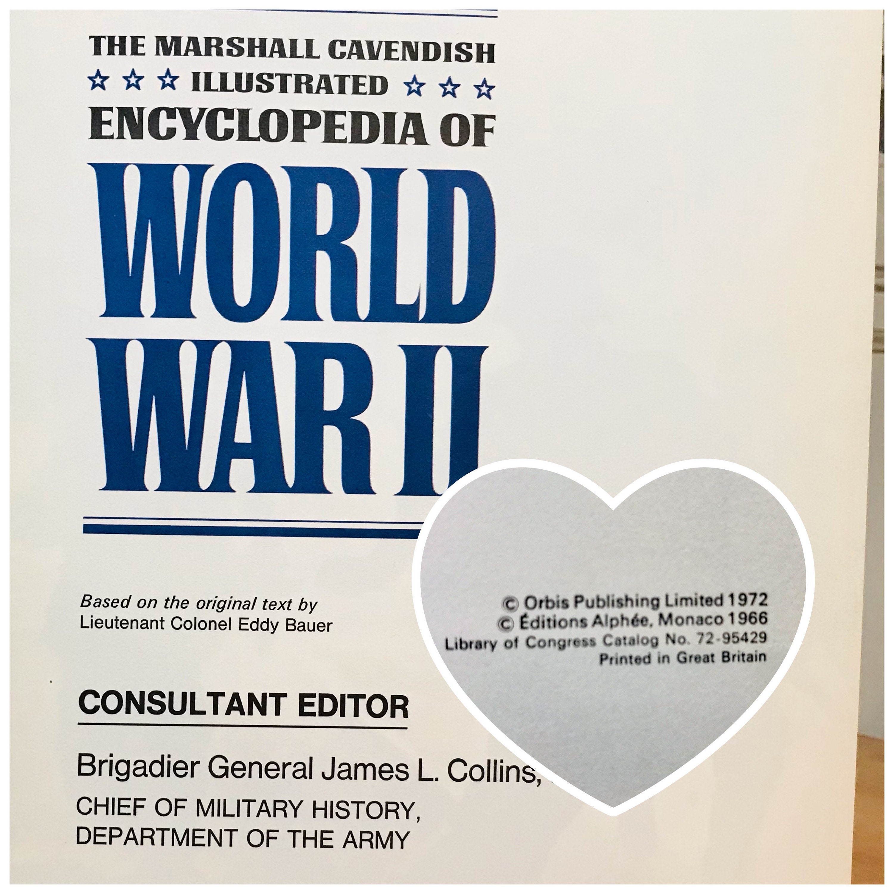 The Marshall Cavendish Illustrated Encyclopedia of World War II ...