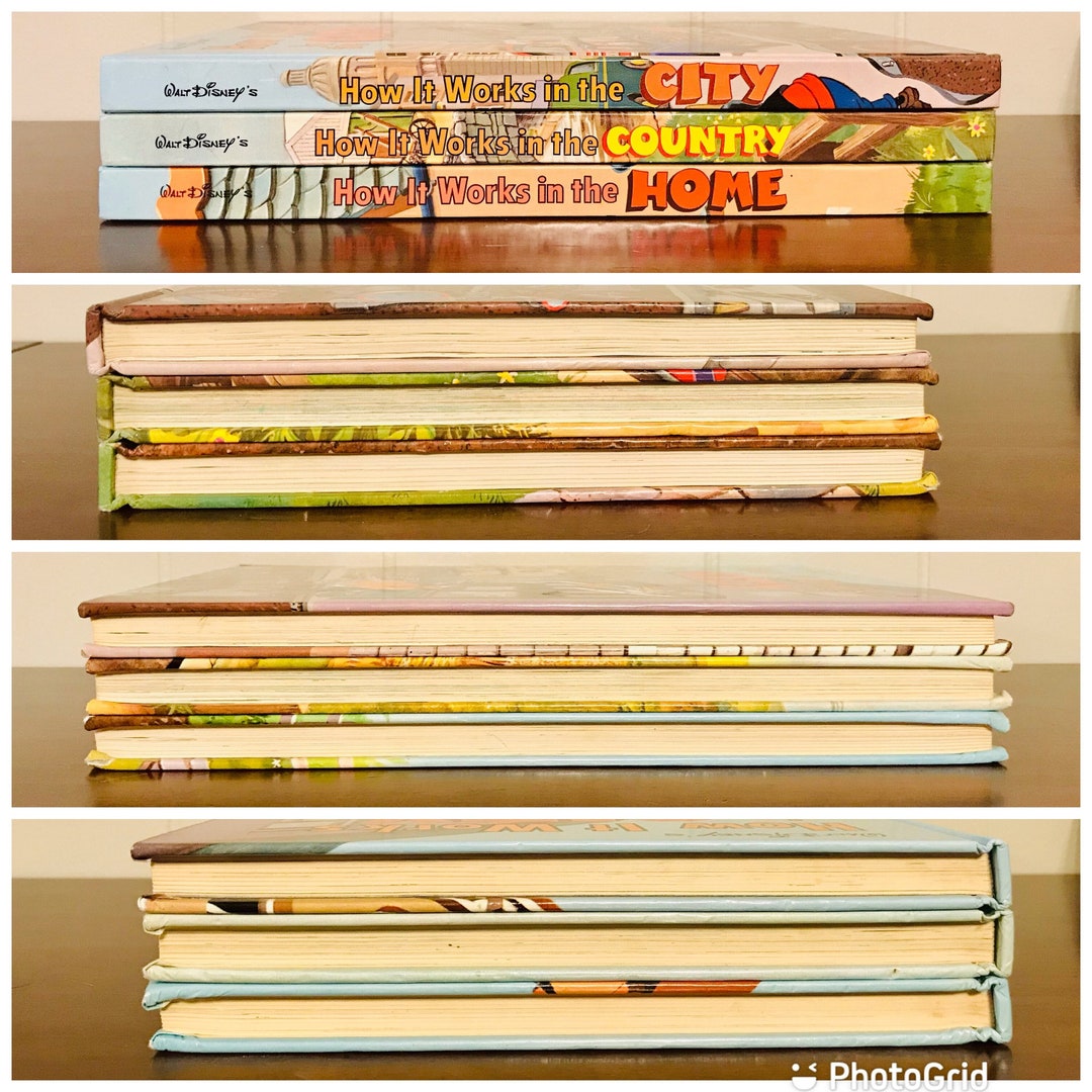 3 how It Works Books by Walt Disney How It Works - Etsy