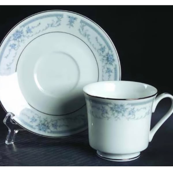 Sheffield Blue Whisper Fine China - Etsy