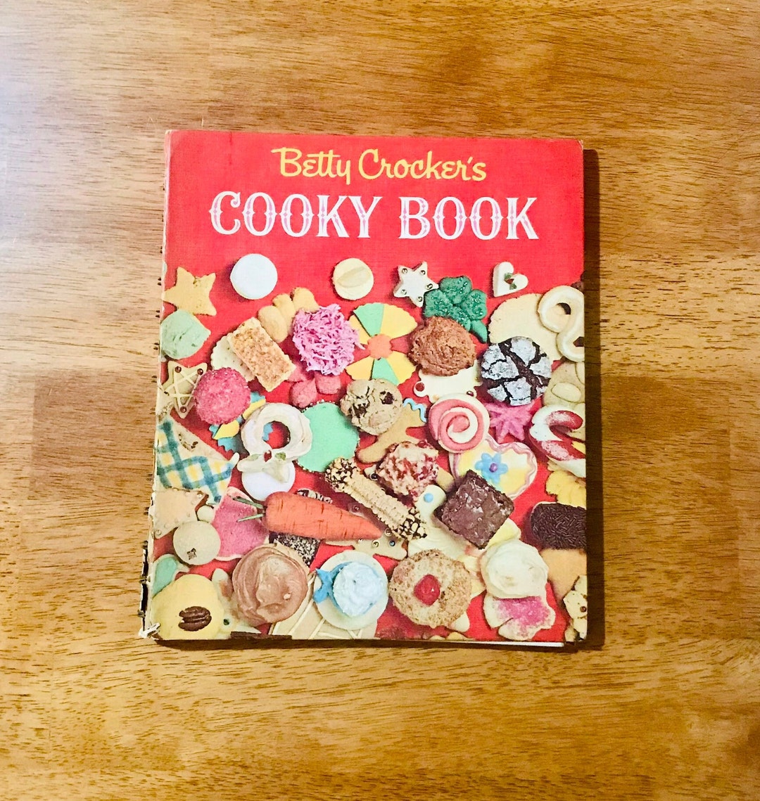1963 Betty Crocker's Cooky Book, Vintage Cookbook, Kitchen Decor ...