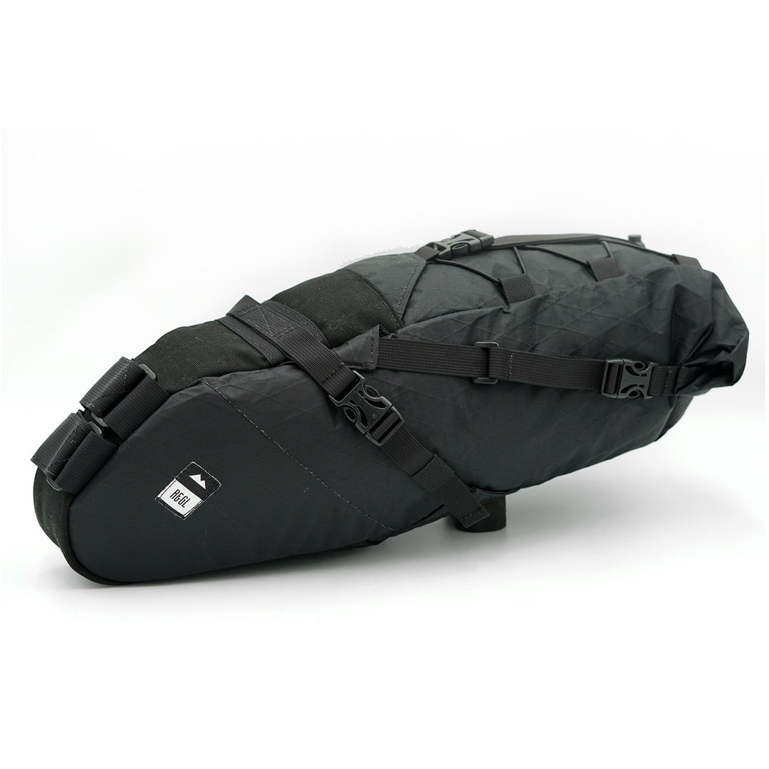 Bikepacking Seat Bag Black - Etsy