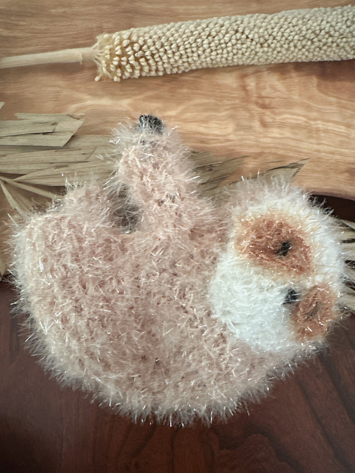 Sloths Dish Scrubby Scrubber Handmade Kitchen Clothes Exfoliator - Etsy