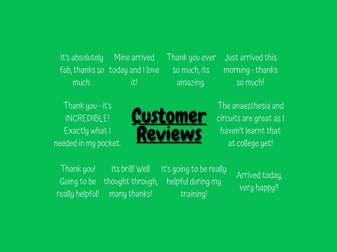 Vet Nurse Pocket Guide. Vet Tech Scrub Pocket Essentials - Etsy