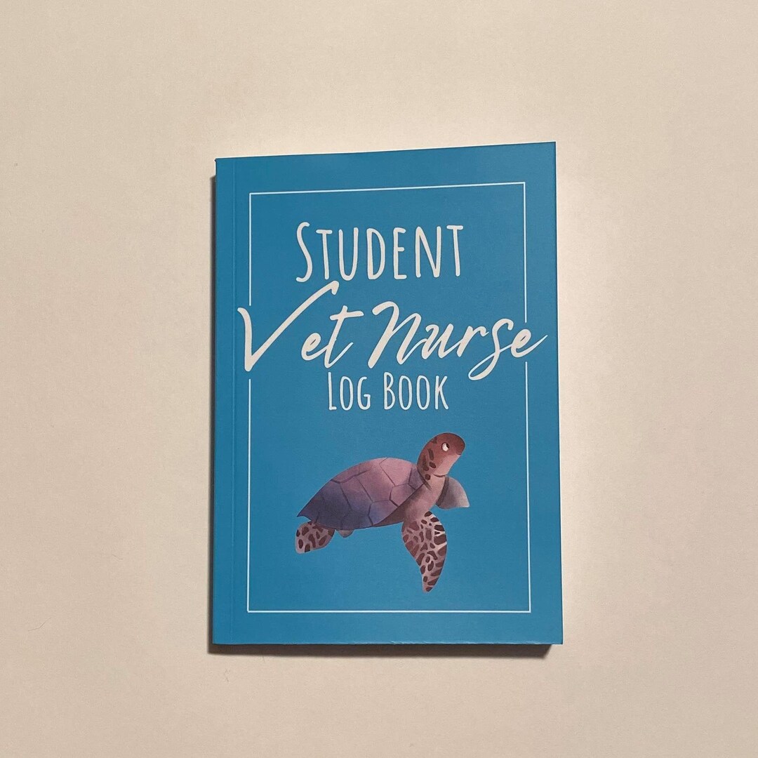 Student Vet Nurse Logbook Vet Tech Journal NPL Log - Etsy