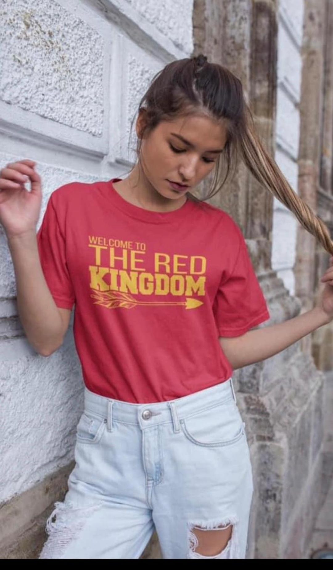 Welcome to the Red Kingdom Crewneck | Welcome to the Red Kingdom T ...