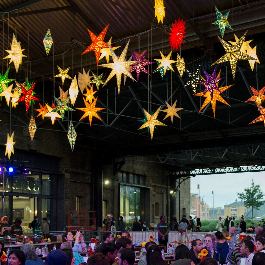 Party Pack of 20 Star Decorations | Paper Lanterns | Festival ...