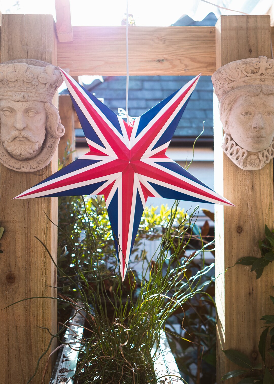 Union Jack Party Decorations | Union Jack Star | Royal Theme Party ...