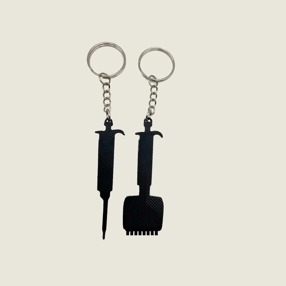 Micro Pipette Keychain Multi Pipette Keychain Gift for | Etsy