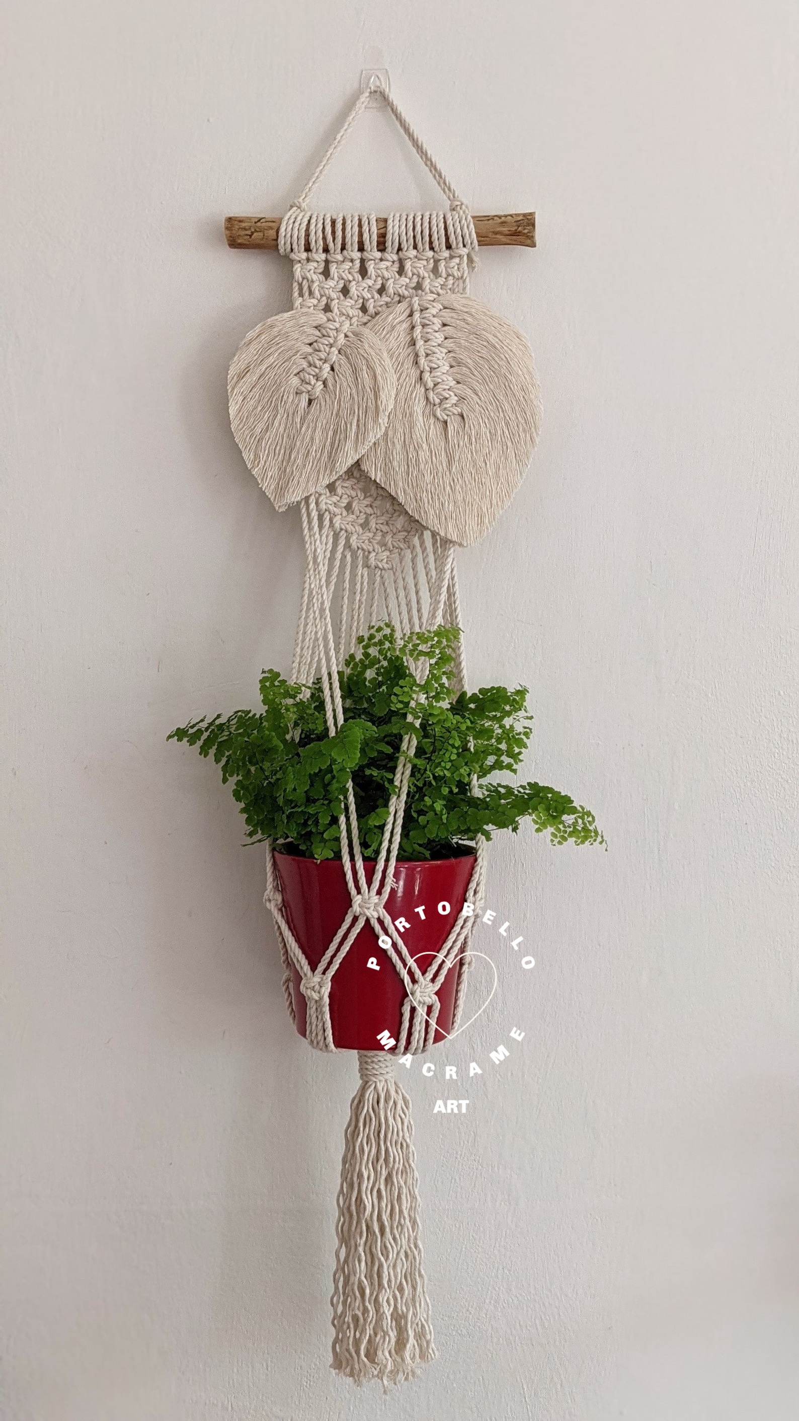 Macrame Plant Hanger and Hanging, Plant Pot, Plant Pot Hanging ...