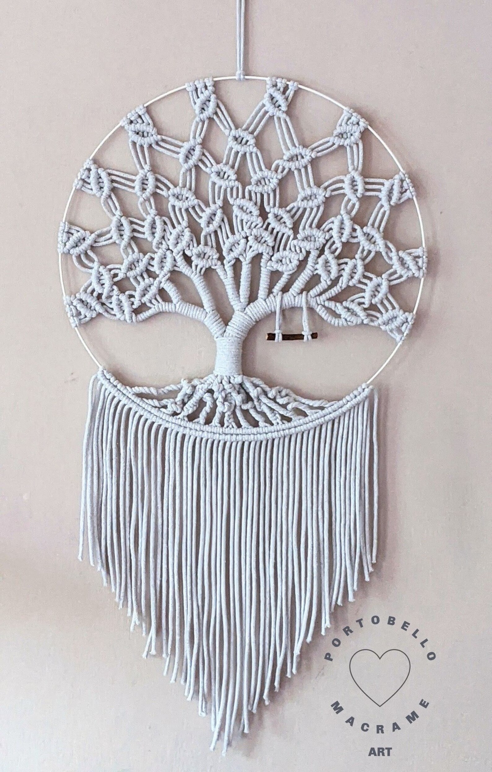 Large Macrame Tree of Life,handmade Home Decor,unique Decor Art,family ...
