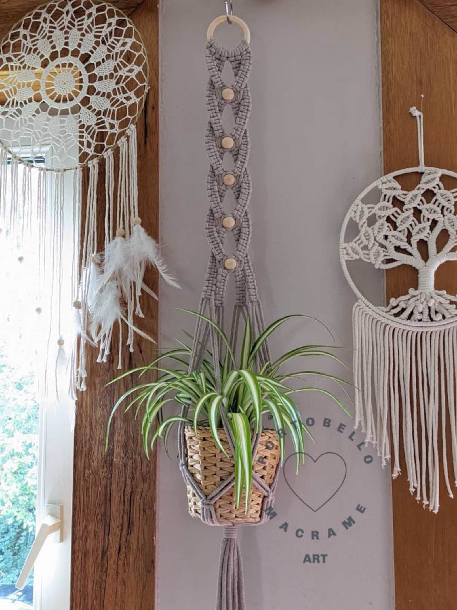 Macrame Plant Hanger and Hanging,plant Pot, Plant Pot Hanging, Cozy ...