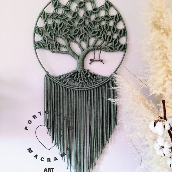 Macrame Tree of Life - Etsy
