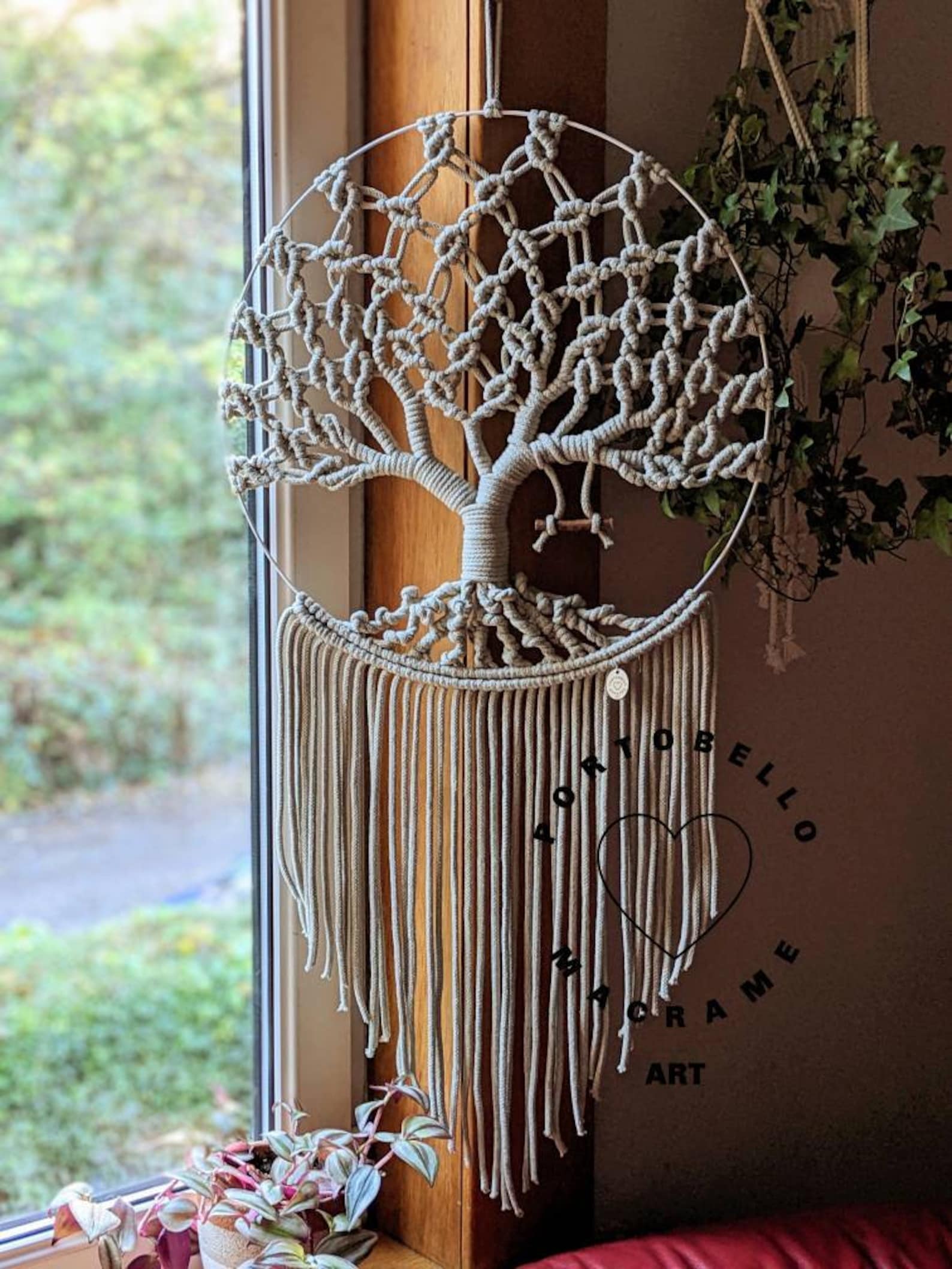 Large Macrame Tree of Life,handmade Home Decor,unique Decor Art,family ...