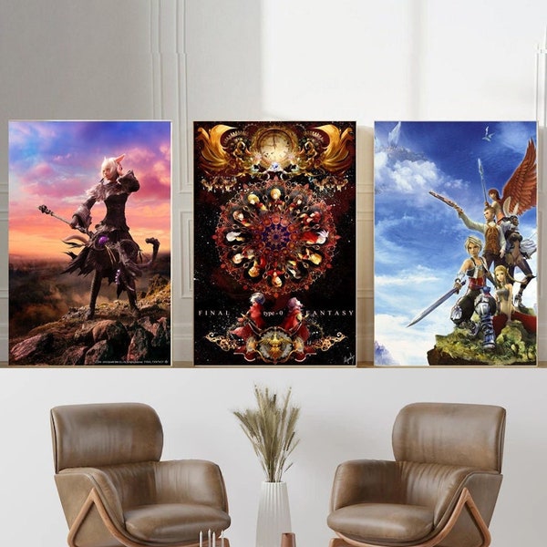 Final Fantasy Xiv Poster - Etsy