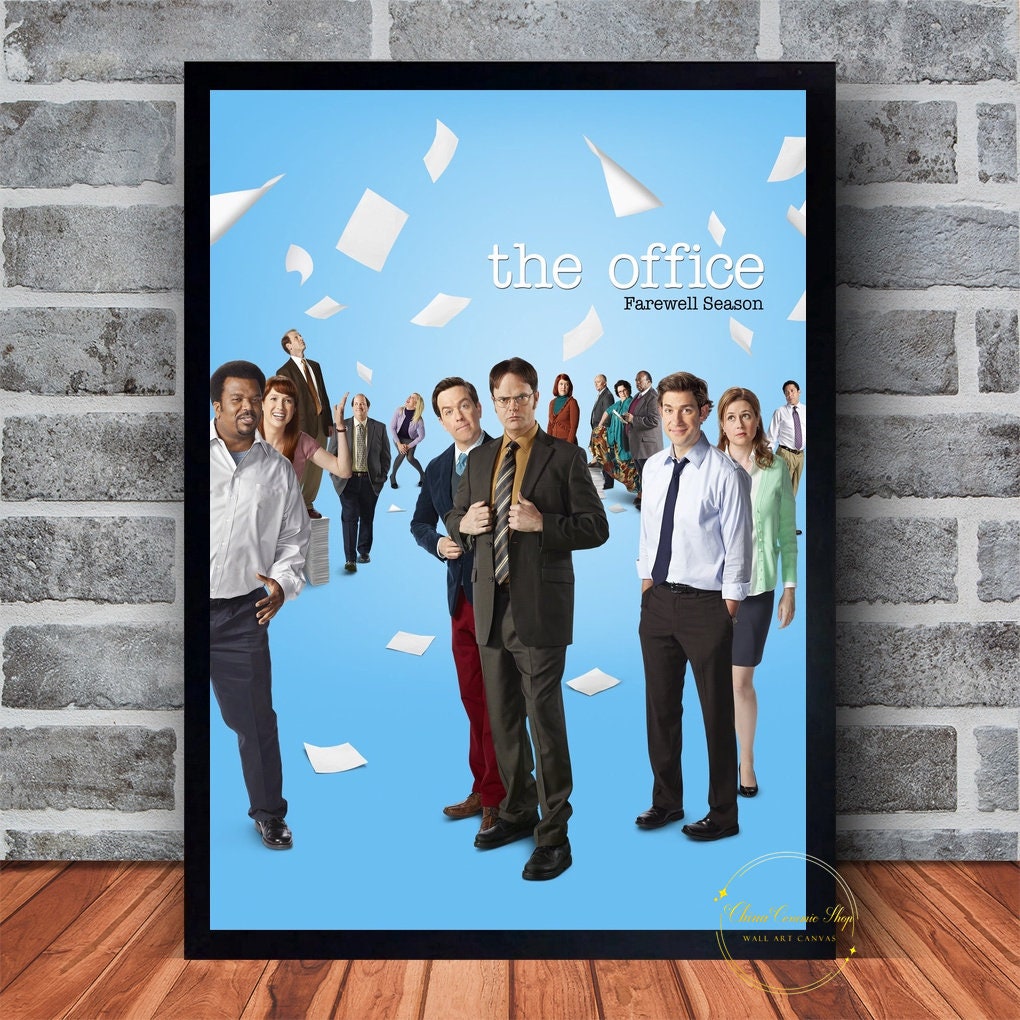 The Office Poster TV Series Poster Canvas Wall Art Family Bedroom Decor ...