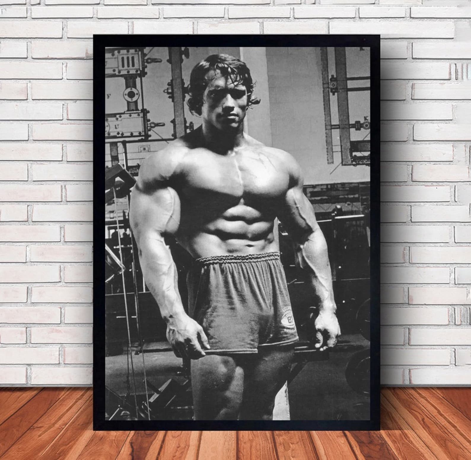 Arnold Schwarzenegger Sport Poster Canvas Wall Art Family Bedroom Decor ...