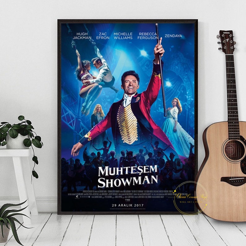 The Greatest Showman Movie Poster Canvas Wall Art Family - Etsy