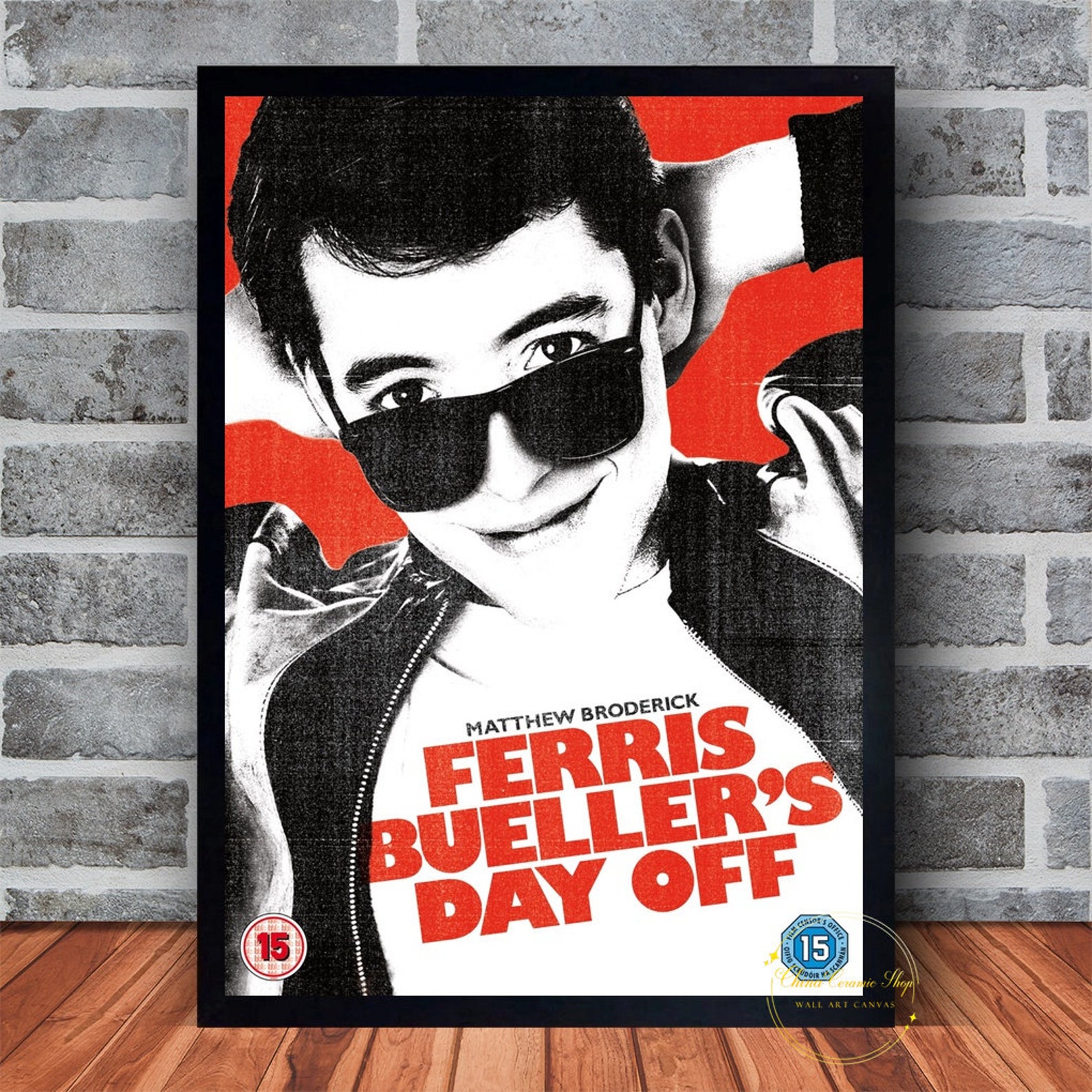 Ferris Buellers Day off Movie Poster Canvas Wall Art Family - Etsy