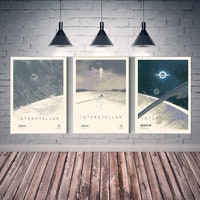 Interstellar Cooper and Murph 3D Poster | Unique Wall Art for ...