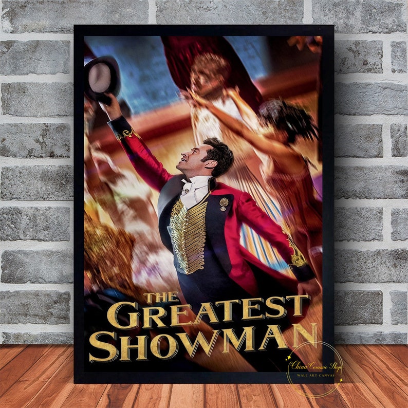 The Greatest Showman Movie Poster Canvas Wall Art Family - Etsy