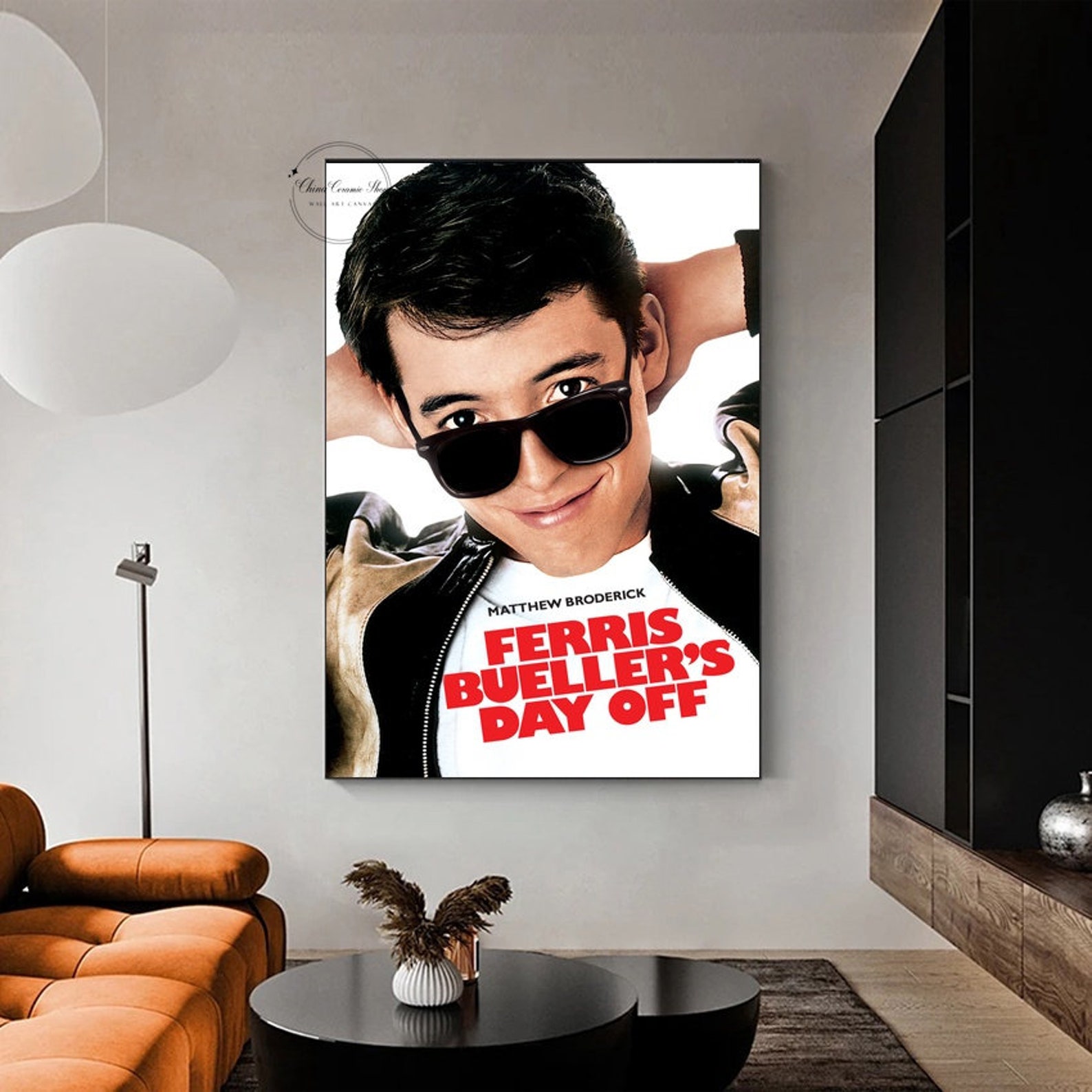 Ferris Buellers Day off Movie Poster Canvas Wall Art Family - Etsy