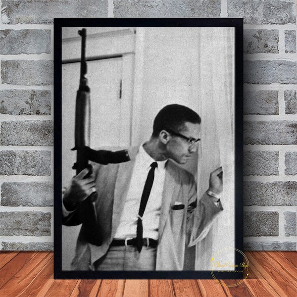 Malcolm X Poster - Etsy
