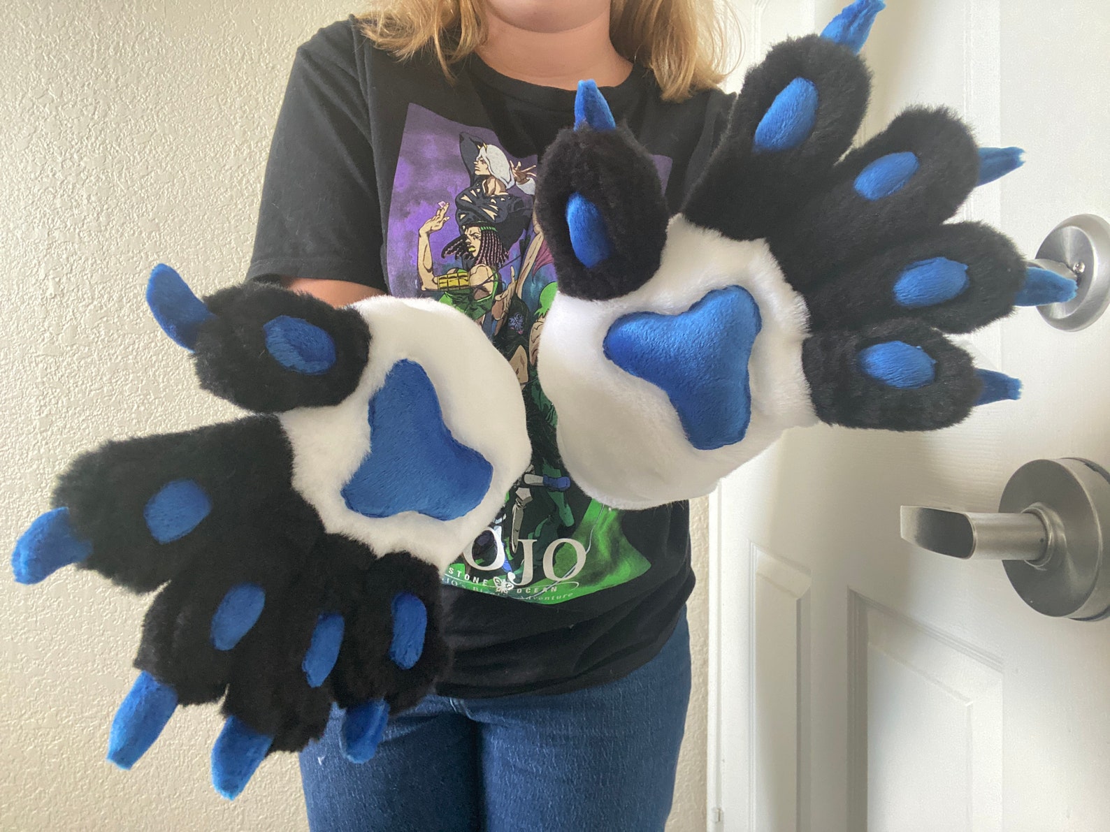 5-finger Webbed Handpaw Pattern - Etsy