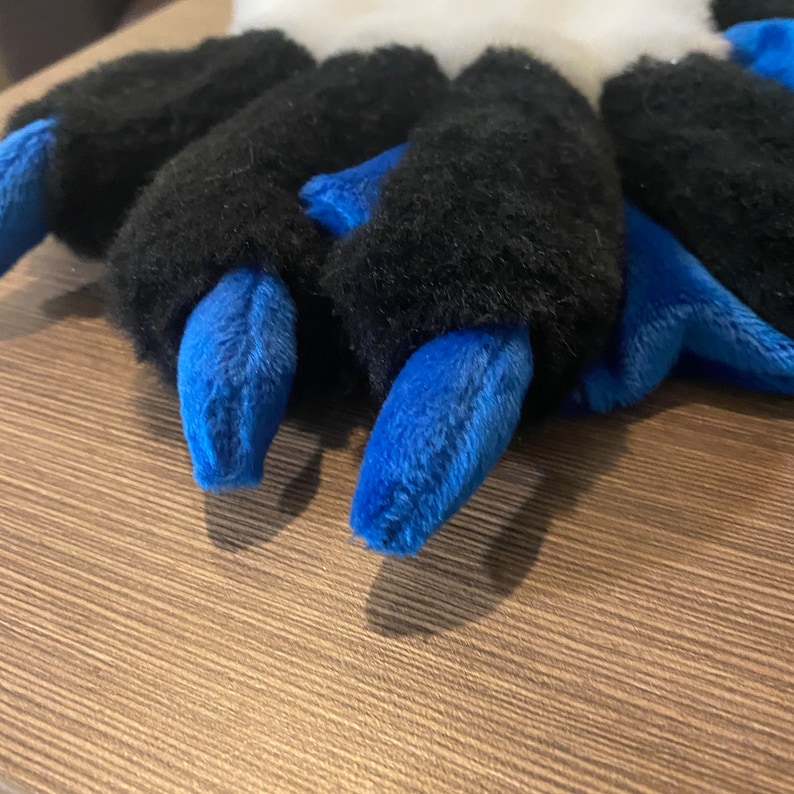 5-finger Webbed Handpaw Pattern - Etsy