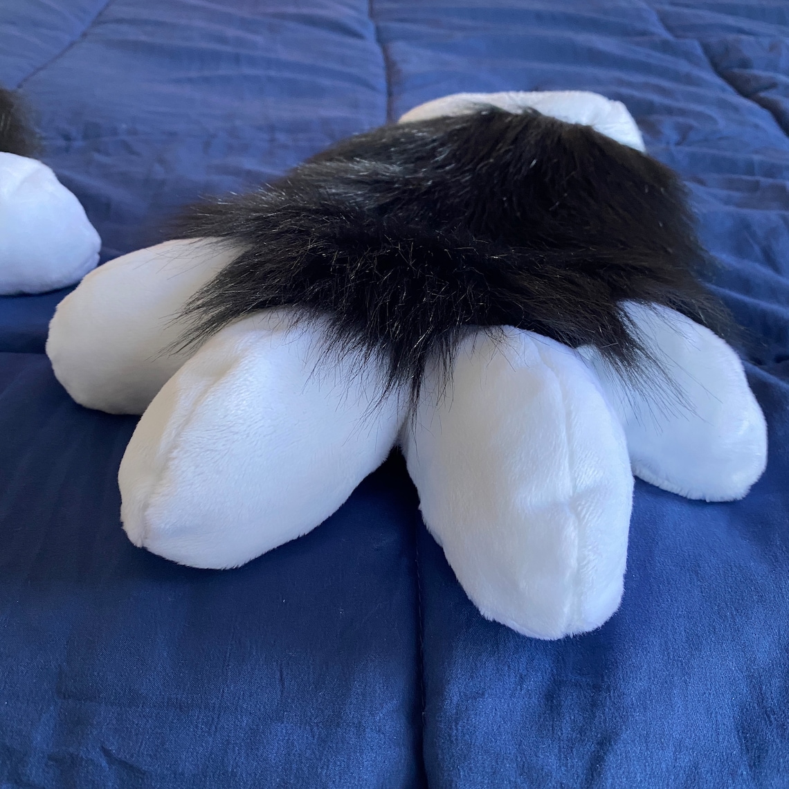 Black and White Monster Fursuit Hand Paws - Etsy