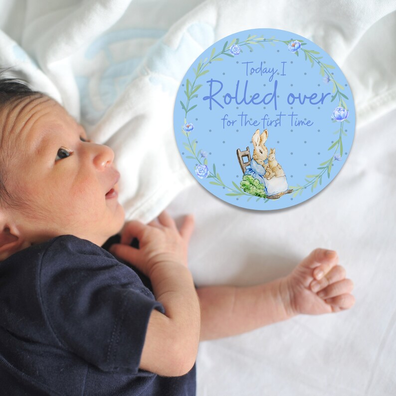 Printable Baby Milestones Coasters, Milestone Card, Monthly Milestones ...