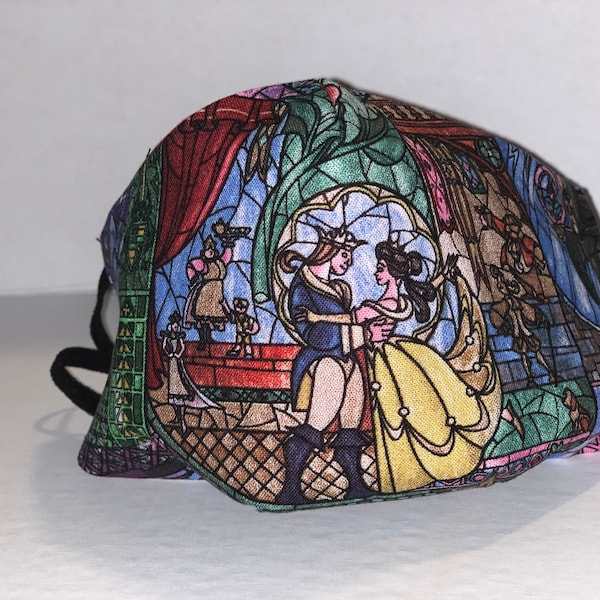 Beauty and the Beast Mask - Etsy