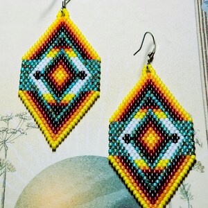 ISHKODE {fire} Pendant Earrings | Authentic Native American Made | Ode ...