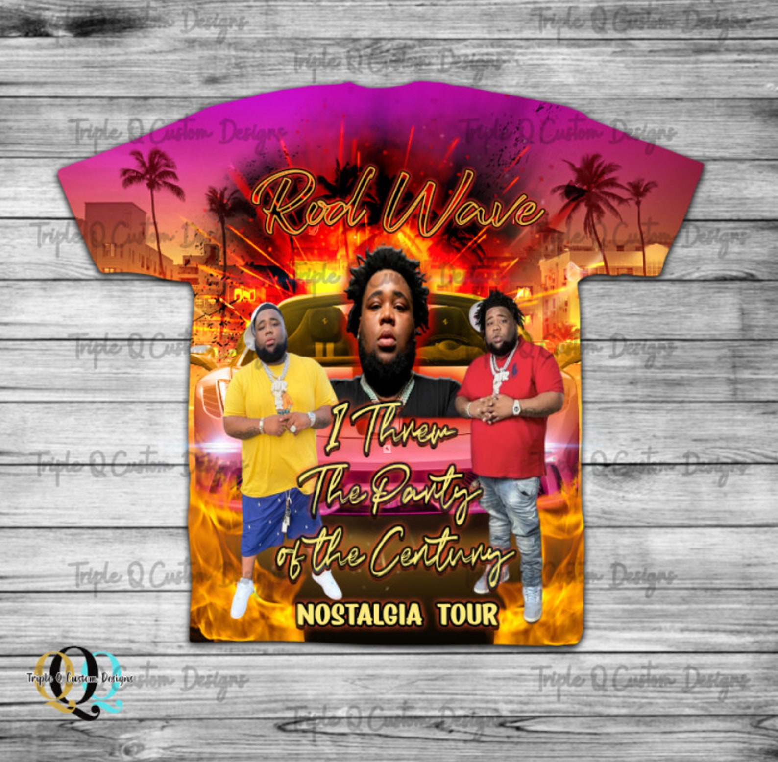 Rod Wave Concert Shirts / Rod Wave Inspired / Nostalgia Tour - Etsy