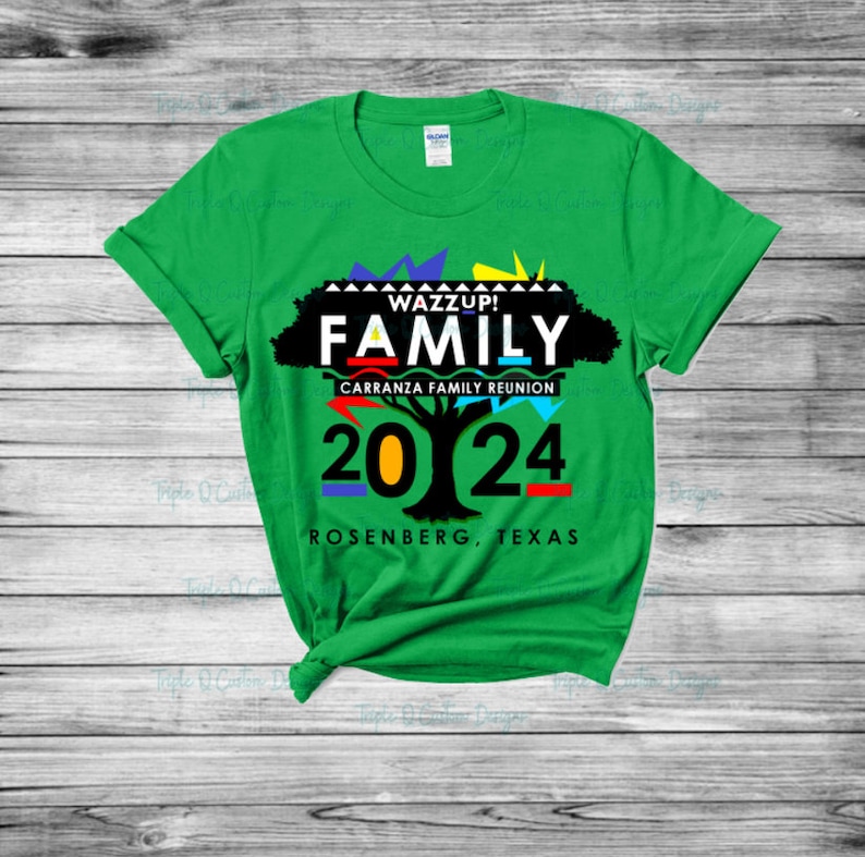 WAZZUP Family - Reunion Shirt - Etsy