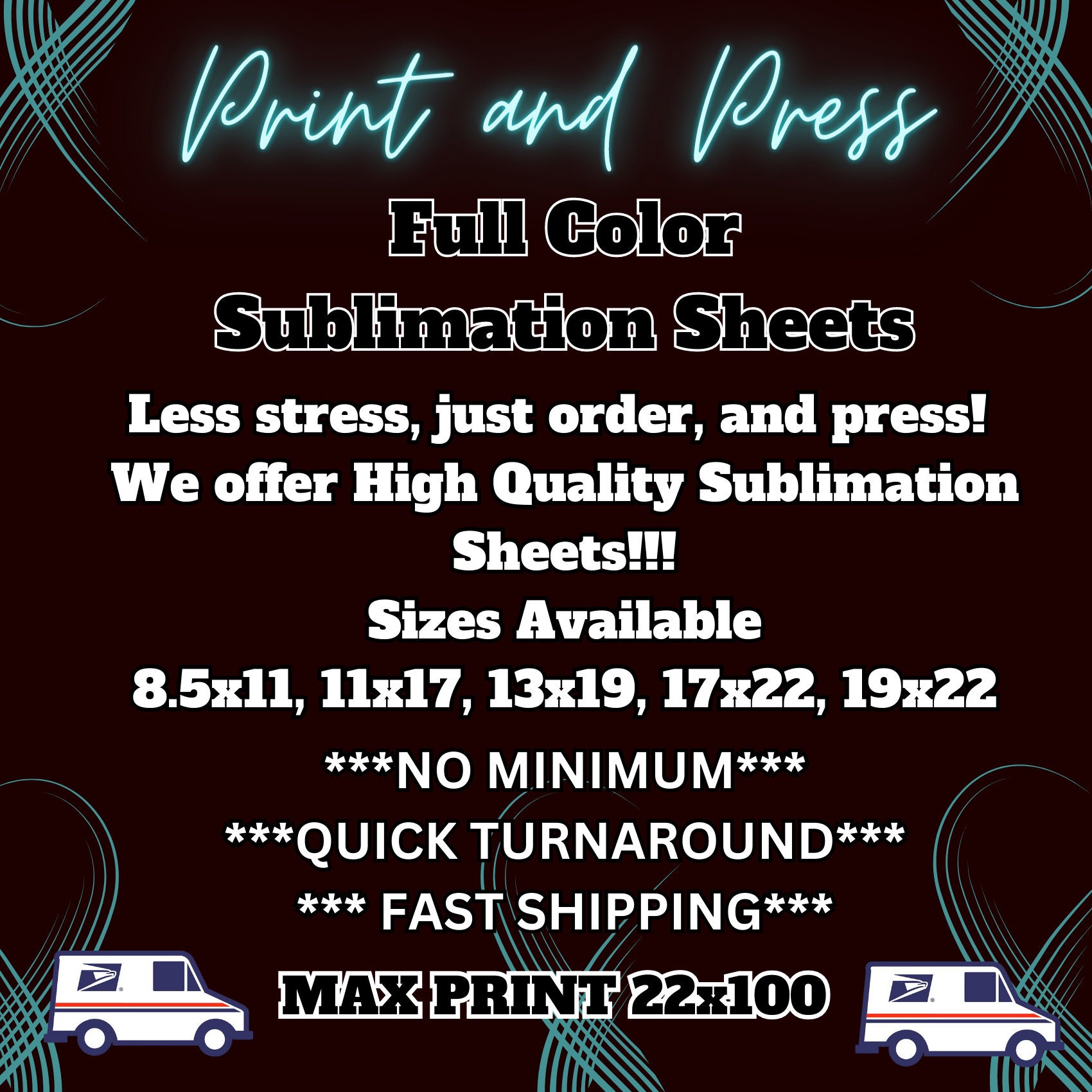 Sublimation Prints / Sublimation Transfers / Sublimation Gang Sheets ...