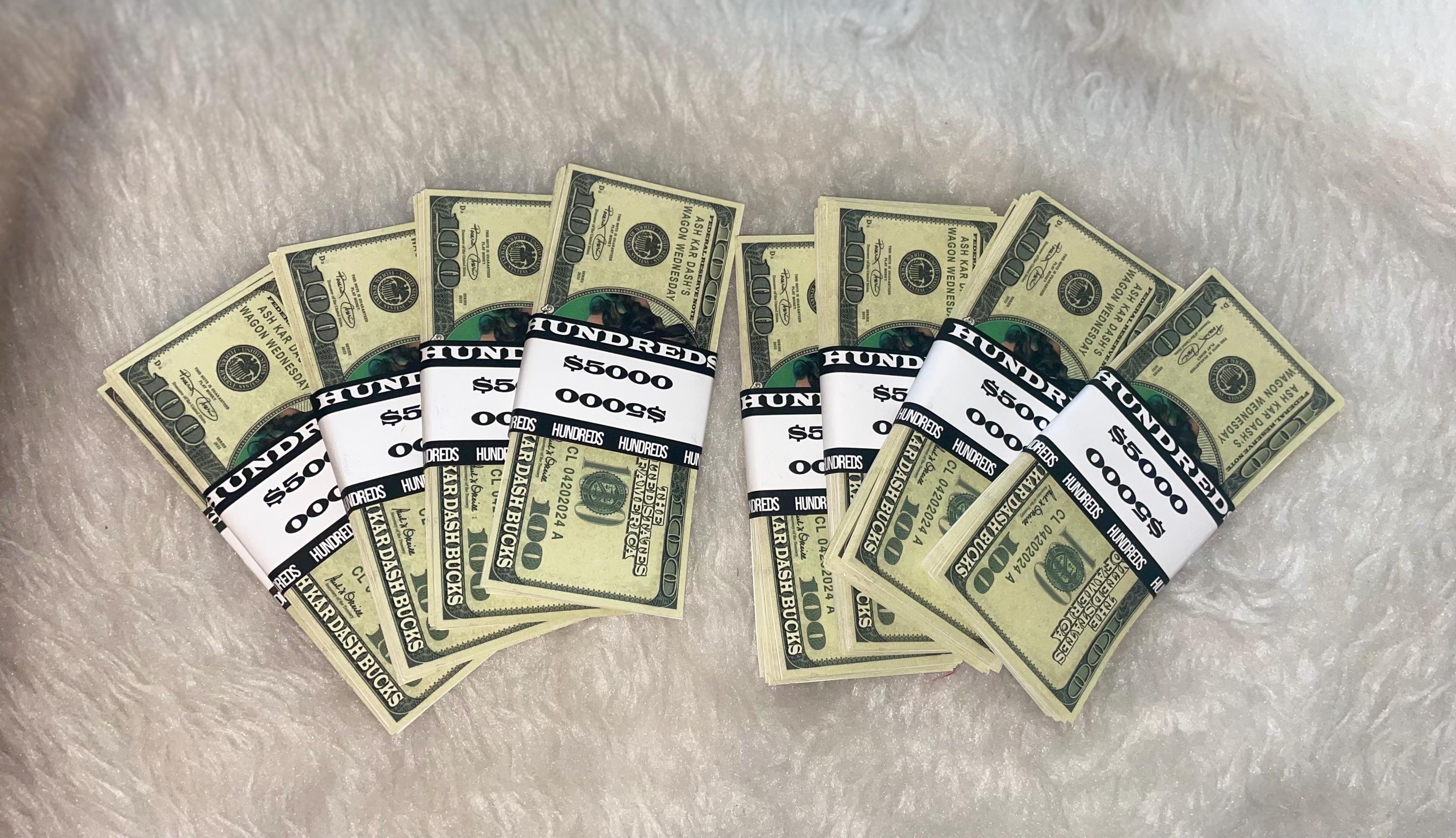 Custom Play Money, Custom Money, Birthday Money, Wedding Money, Stack ...
