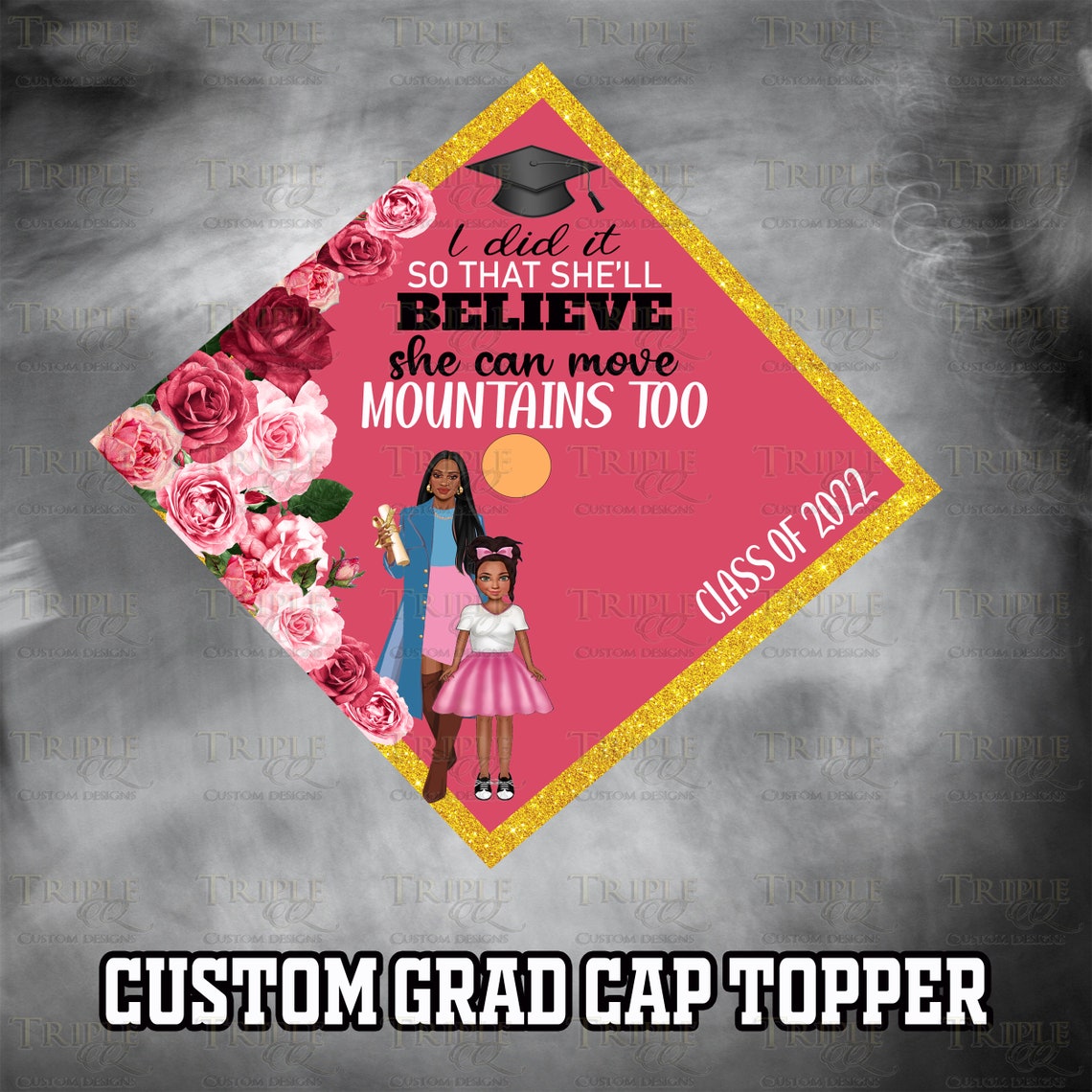 Personalized Graduation Cap Topper Custom Graduation Hat - Etsy