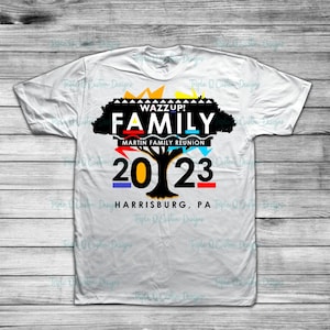 WAZZUP Family - Reunion Shirt - Etsy