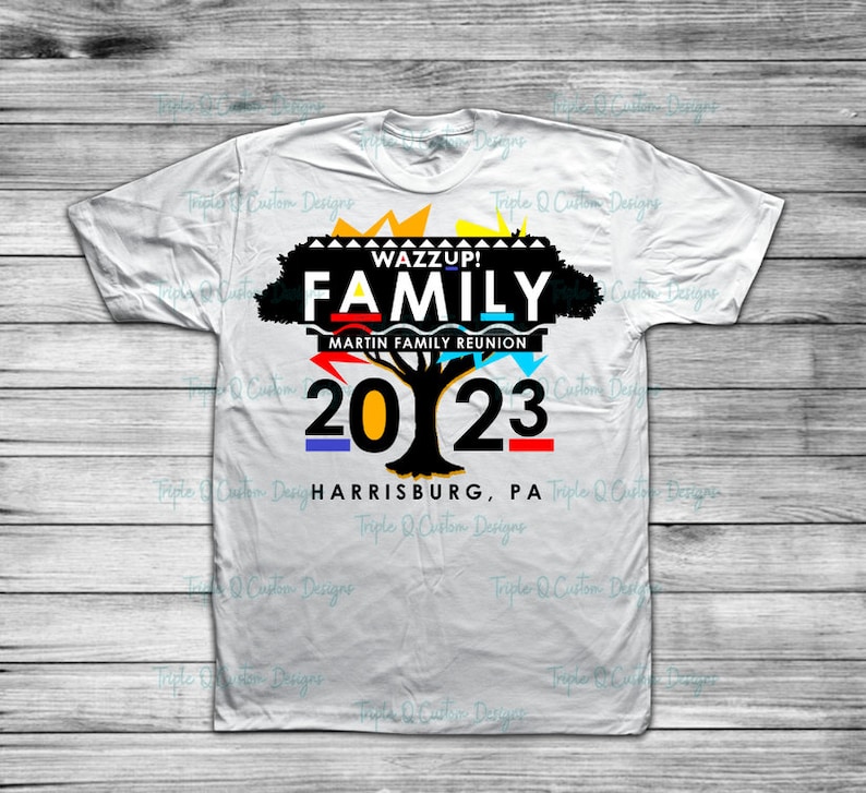 WAZZUP Family - Reunion Shirt - Etsy