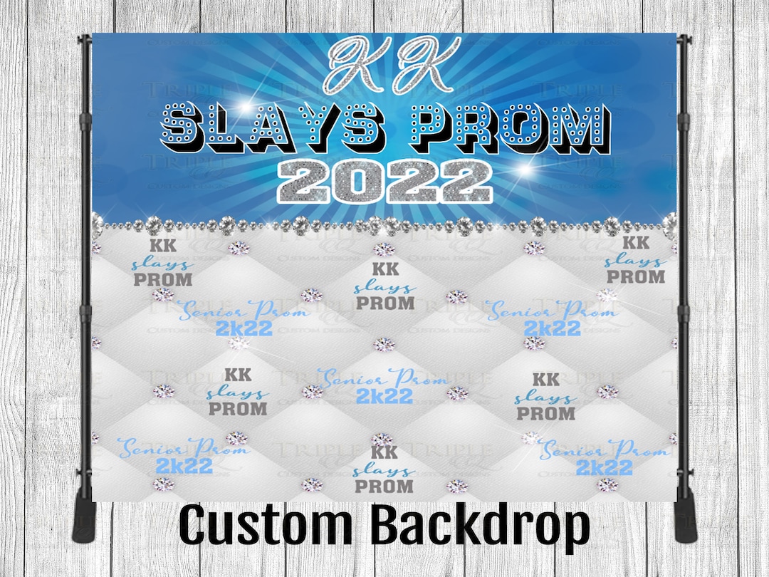 Bling Prom Backdrop, Prom Backdrop, Prom 2022, Custom Prom Backdrop ...