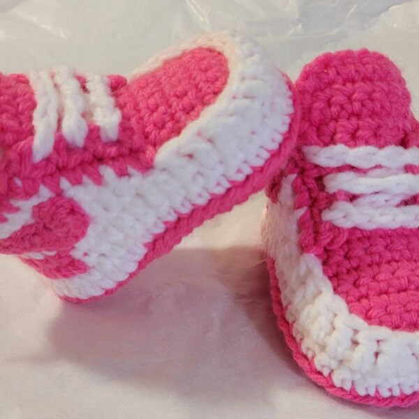 Nike Baby Crochet Shoes - Etsy