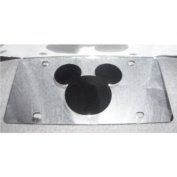 Mickey Mouse License Plate Frames - Etsy