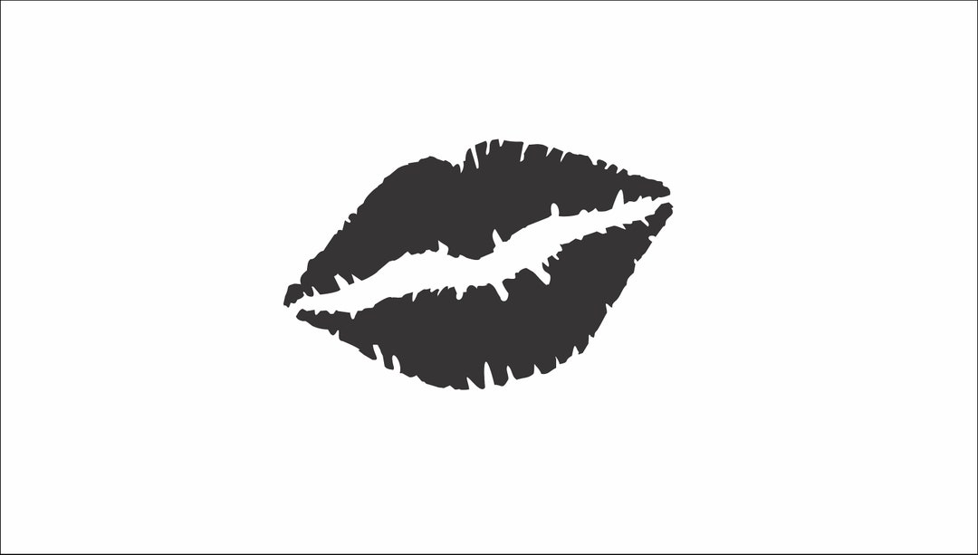 Lips Digital Artwork Graphics for Vinyl Cutter, Cricut, Logo, Teams ...