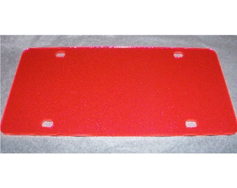 Blank Pink Sparkle Acrylic License Plates 12 X 6 Wholesale Available - Etsy