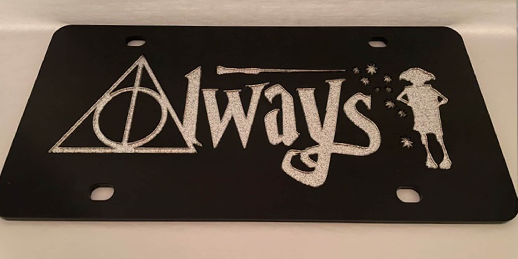 Custom License Plate! Laser Cut Acrylic! Durable! See What I Can Make ...